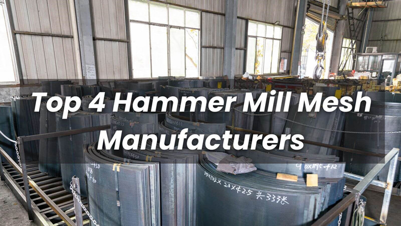 Top 4 Hammer Mill Mesh Manufacturers in 2024 - JD Ring Die