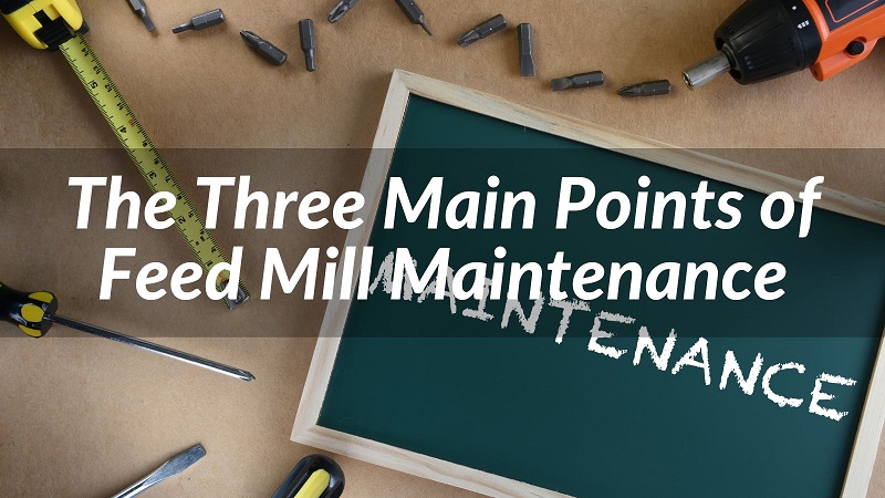 The Three Main Points of Feed Mill Maintenance - JD Ring Die